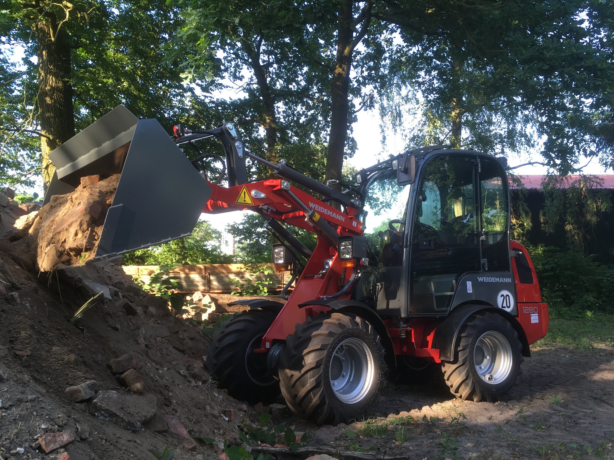 Weidemann Radlader 1280